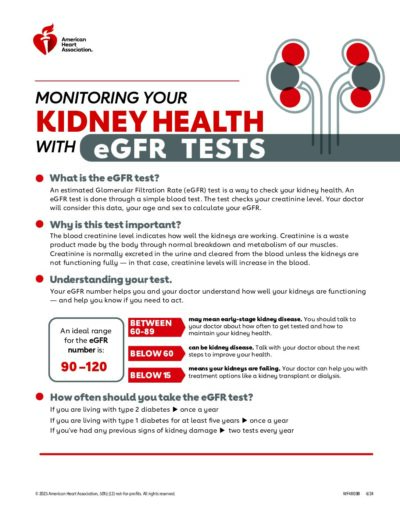 Monitoring Your Kidney Health with eGFR Tests - Know Diabetes by Heart